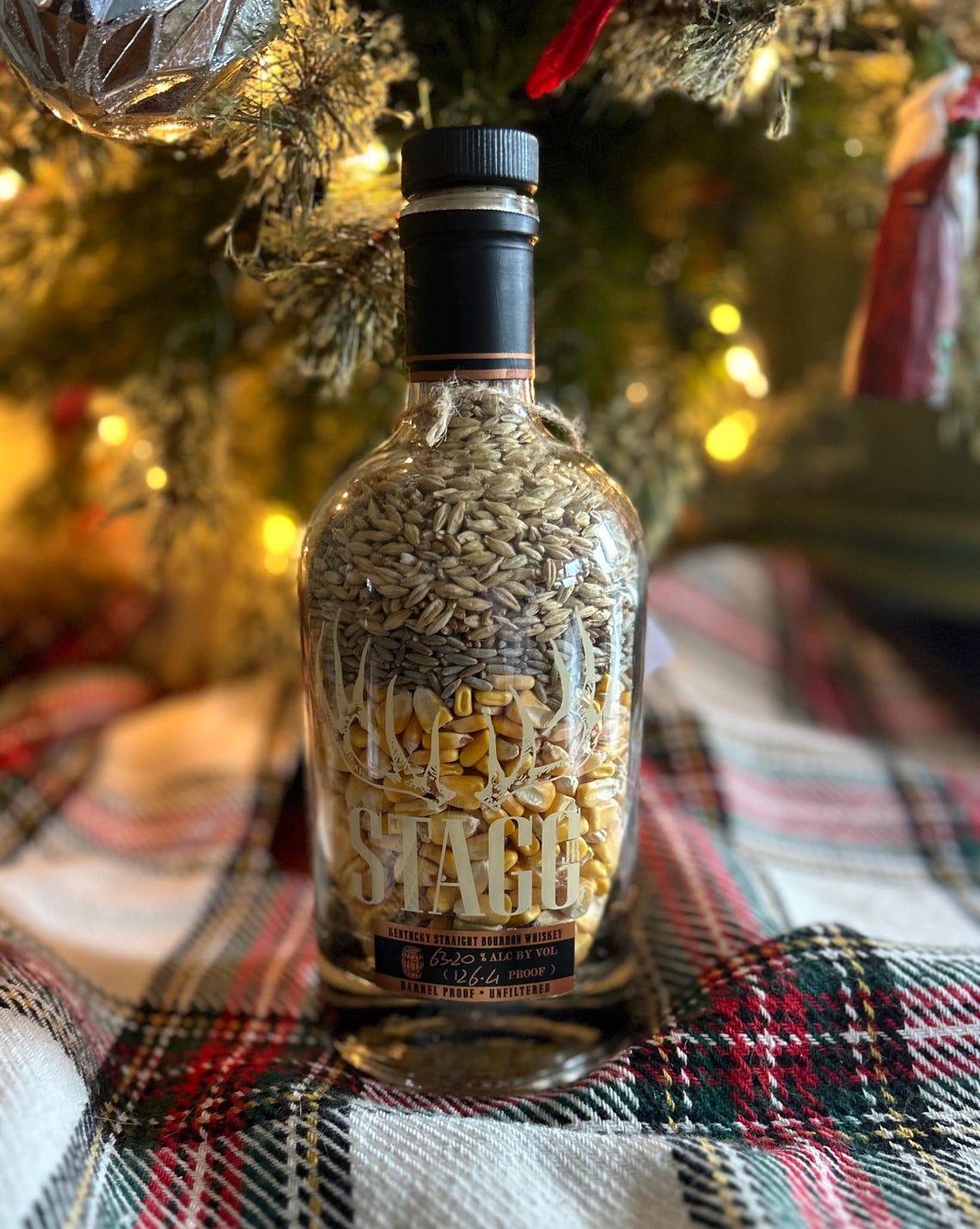 Stagg Jr. Mash Bill Visualization Bottle - Etsy