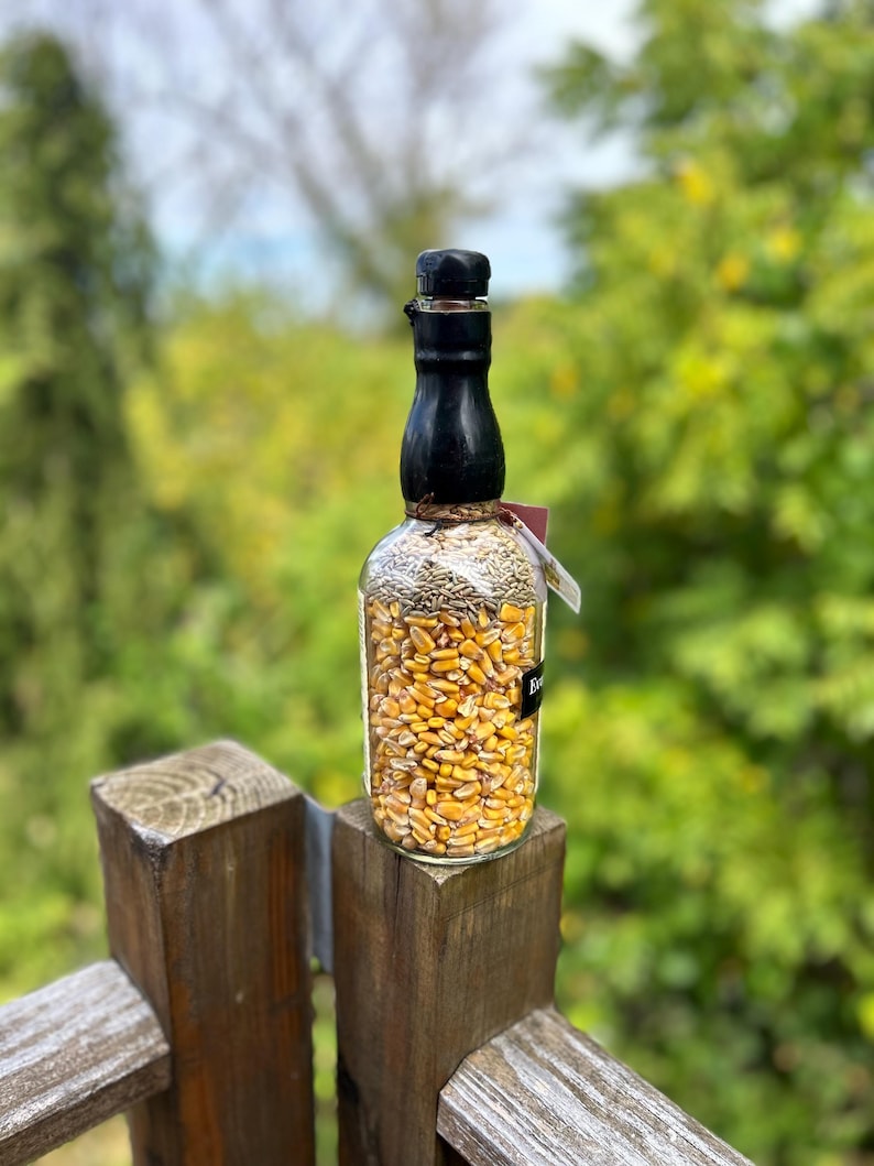 Evan Williams Single Barrel Mash Bill Visualization Bottle - Etsy