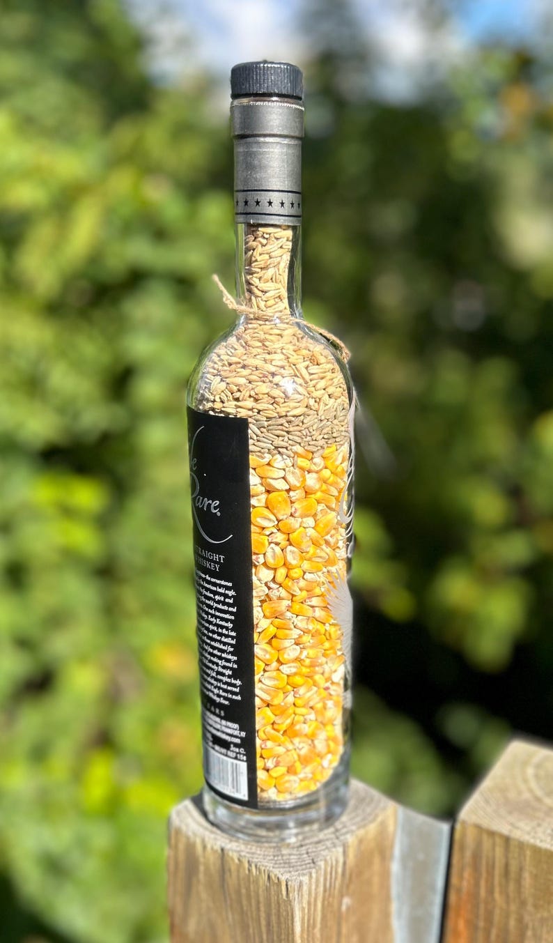 Eagle Rare Mash Bill Visualization Bottle - Etsy