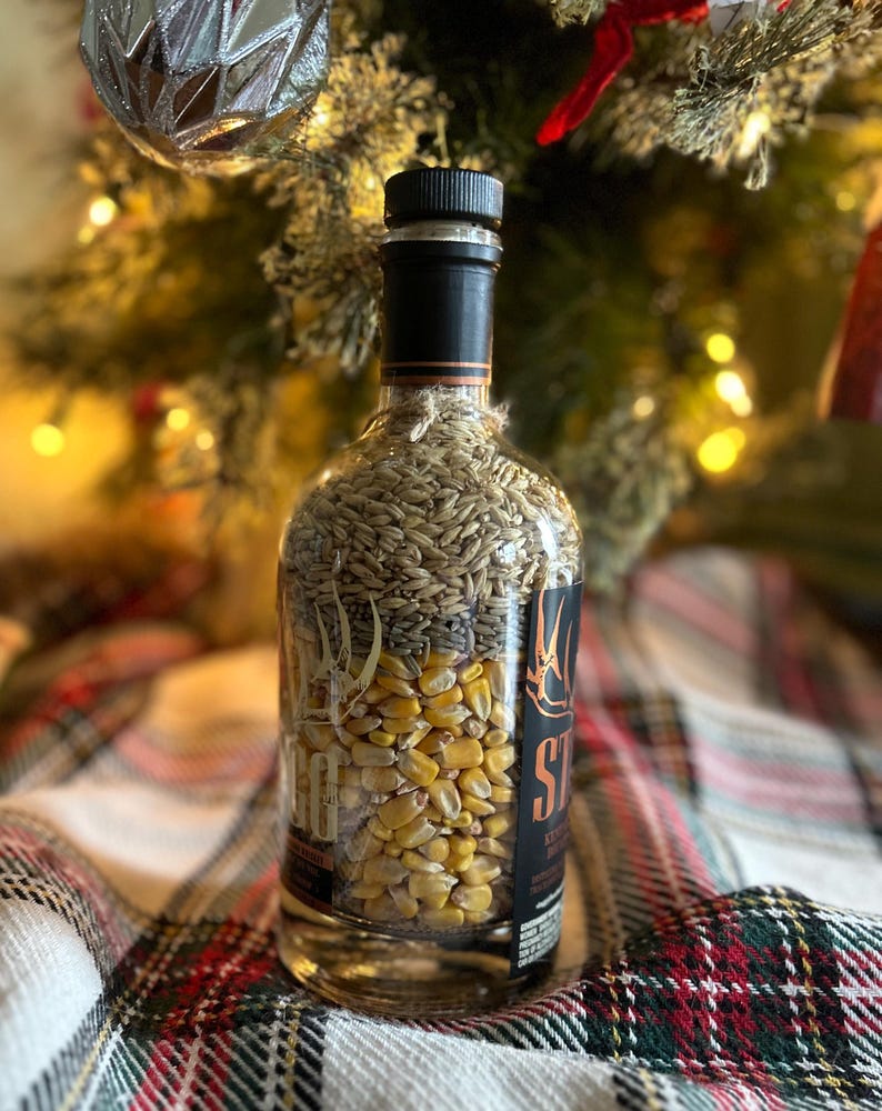 Stagg Jr. Mash Bill Visualization Bottle - Etsy