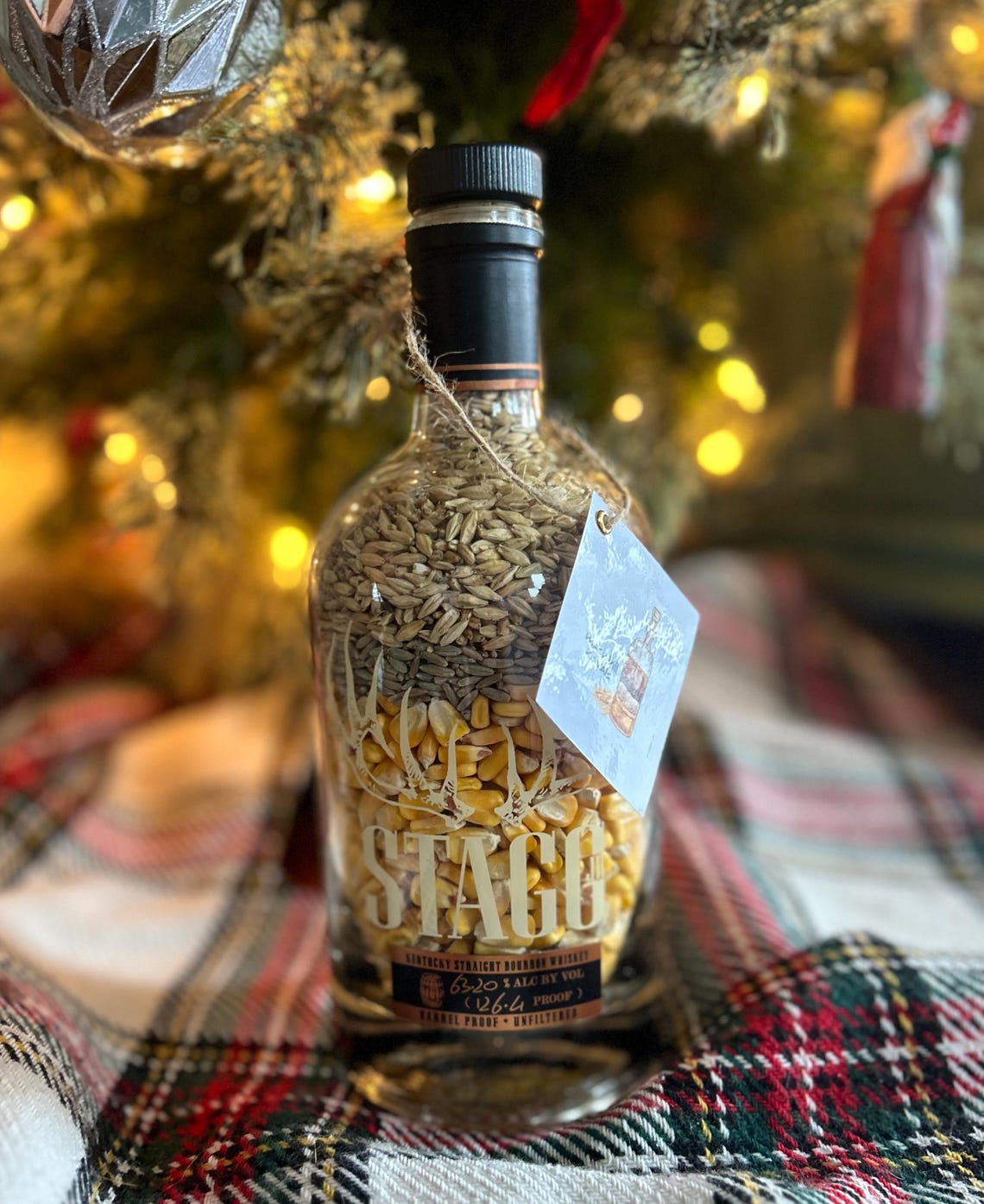 Stagg Jr. Mash Bill Visualization Bottle - Etsy