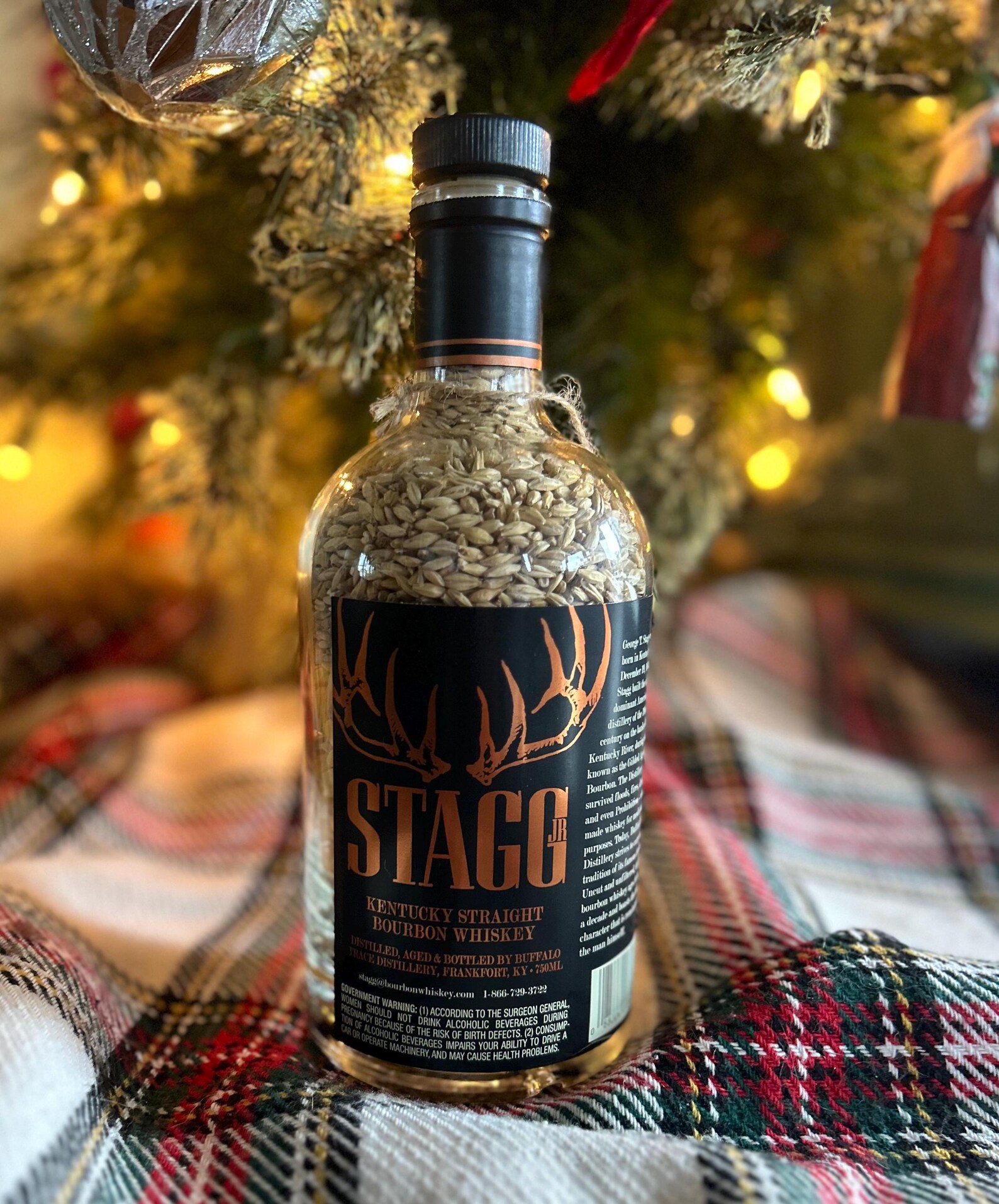 Stagg Jr. Mash Bill Visualization Bottle - Etsy