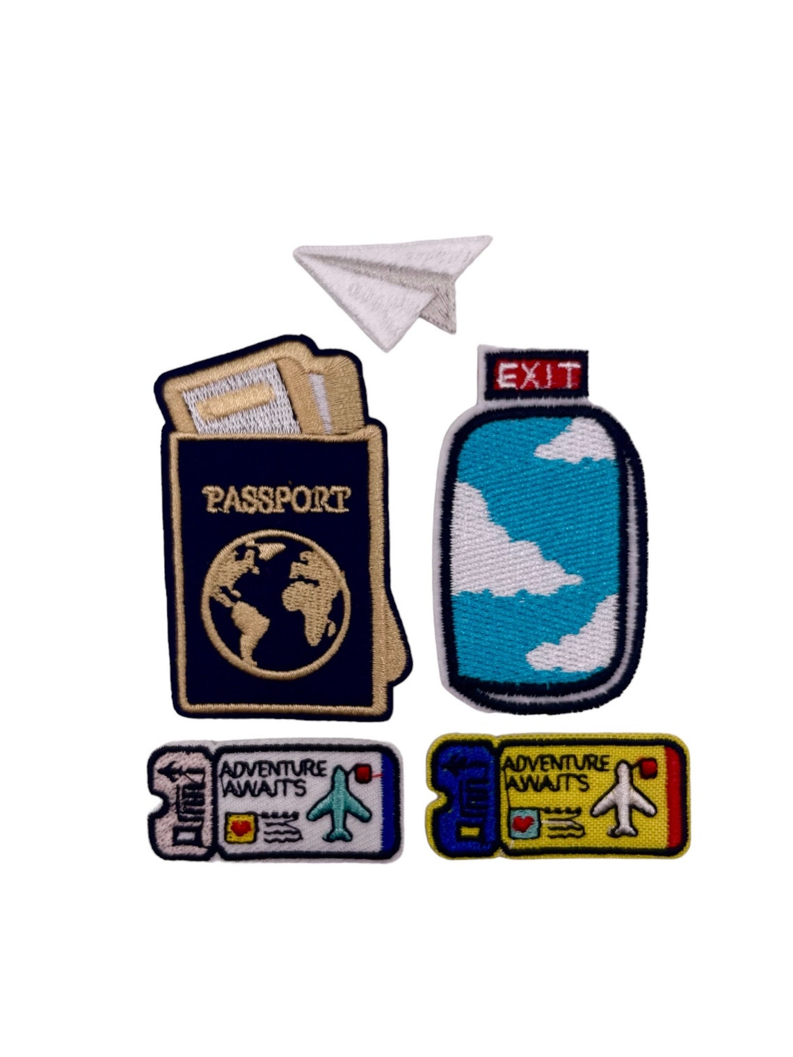 Travel Patch Flying Patch Holiday Patch Vacation Patch Adventure Patch ...