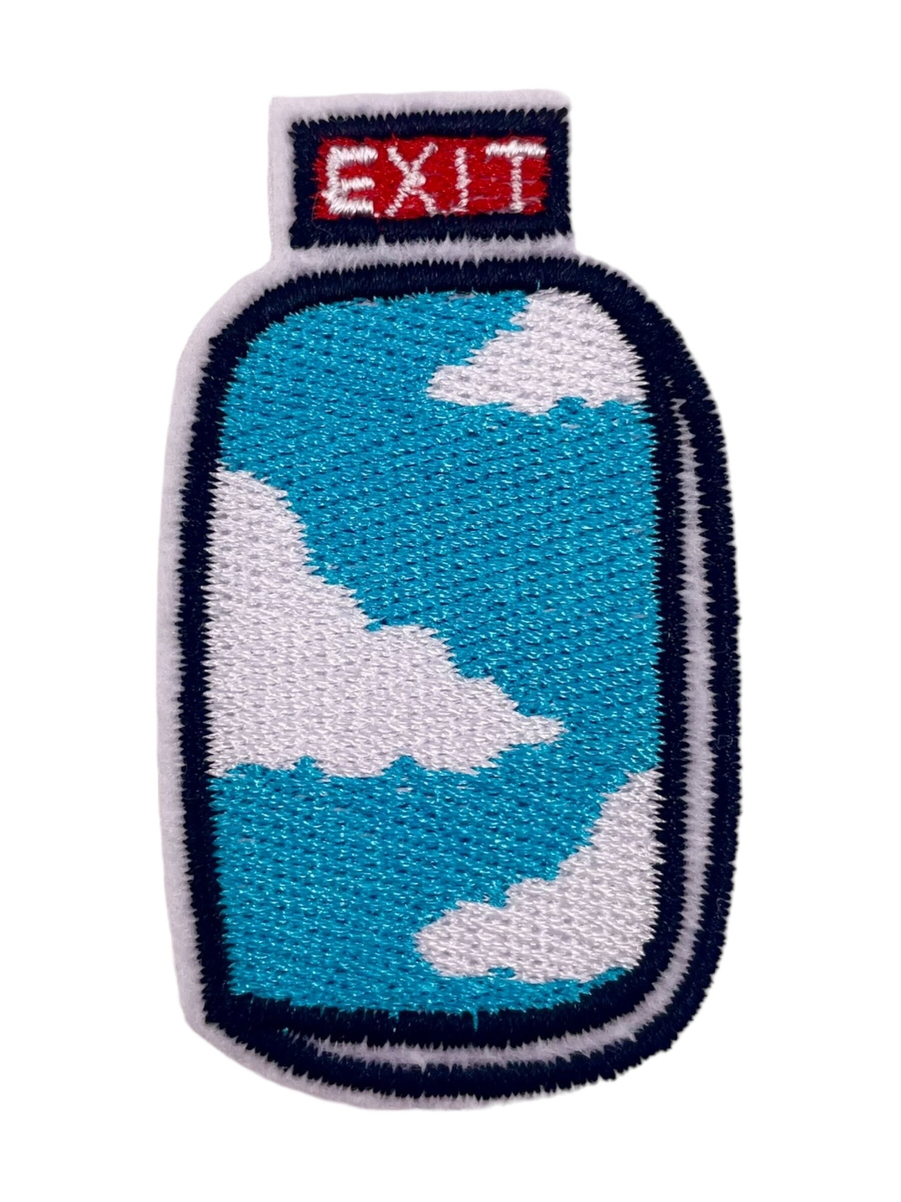 Travel Patch Flying Patch Holiday Patch Vacation Patch Adventure Patch Plane Ticket Patch ...