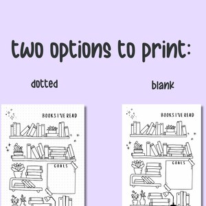 Bookshelf Printable / Books Ive Read / Book Tracker / Reading Tracker ...