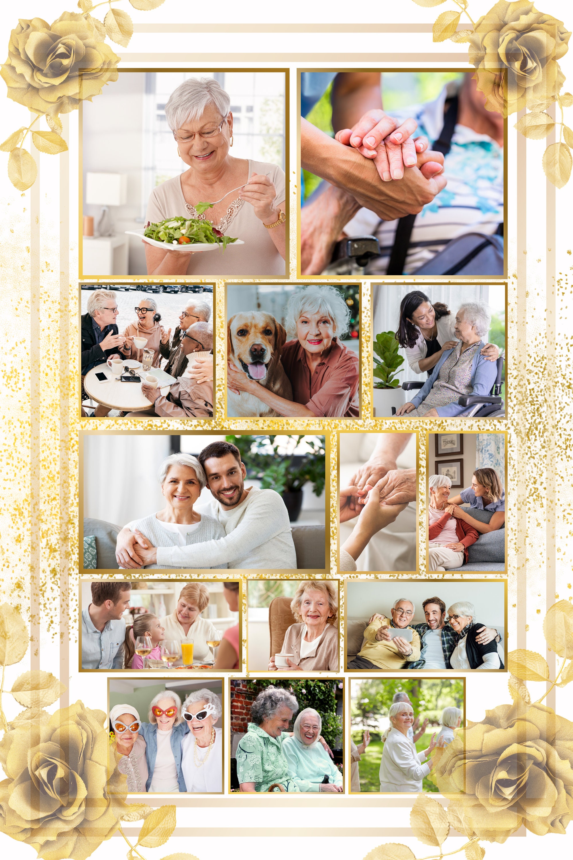 Funeral Photo Collage Template Bundle, Funeral Welcome Sign Template ...
