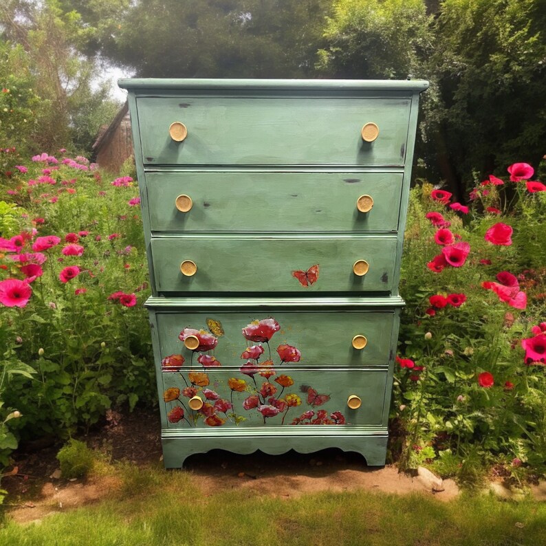 SOLD Staying Active for Photo Reference. Gorgeous Antique Hand Painted ...