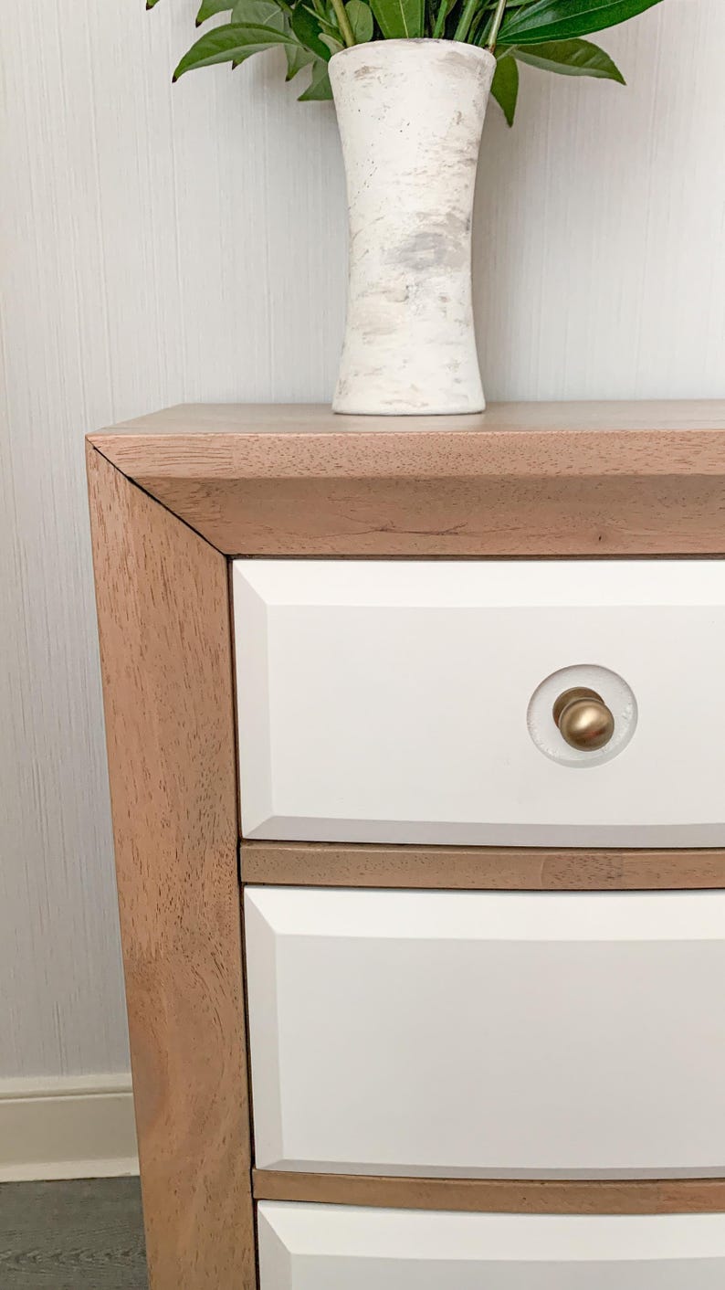 SOLD! Beautiful Refinished Nightstands - Free Shipping - Etsy