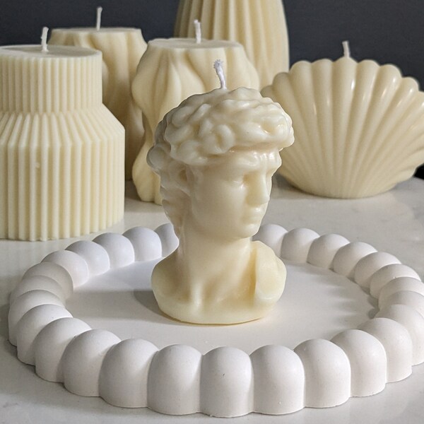 Bust Candle - Etsy