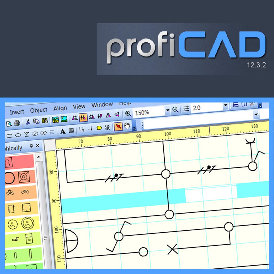 Proficad V12 Full Version electrical CAD Software Win PC - Etsy
