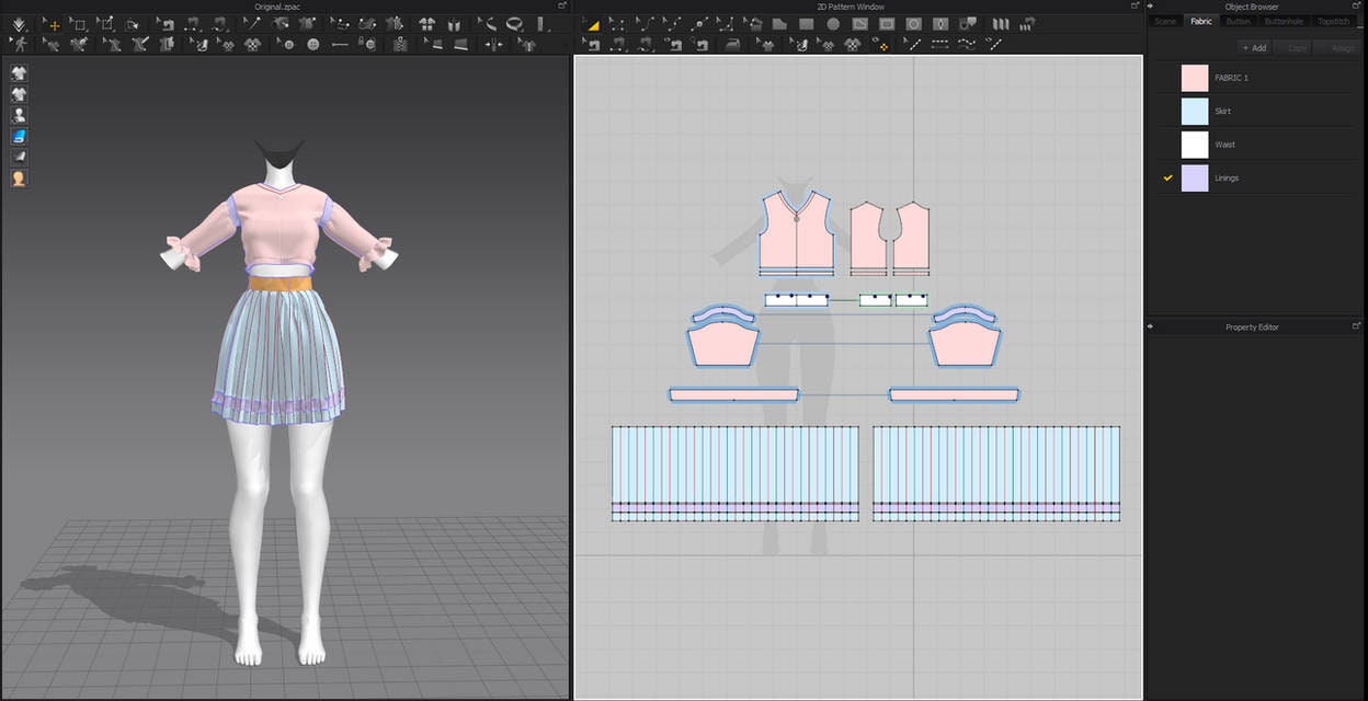 Marvelous Designer Personal 12 V7.3 for Win 3D Virtual Clothing Full ...