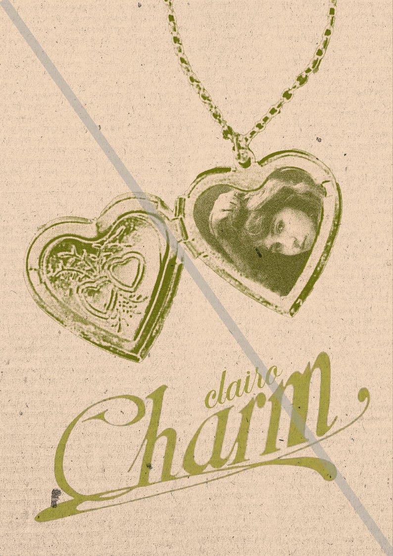 Clairo Charm Poster - Etsy