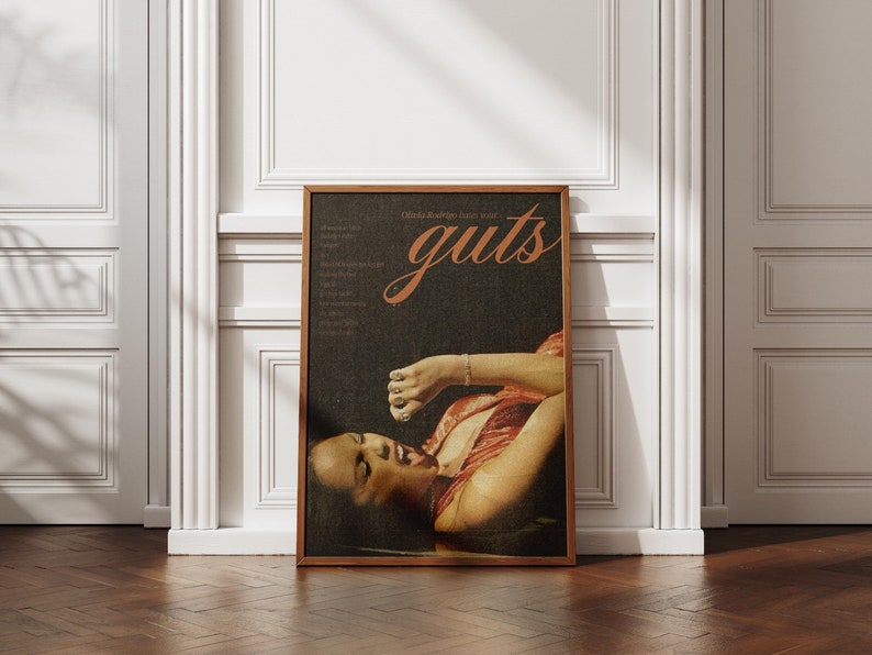 Olivia Rodrigo Guts Poster - Etsy Australia