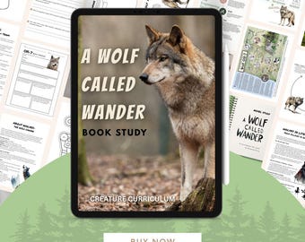Read Aloud Poster A WOLF CALLED WANDER Book Activity Rosanne Parry ...