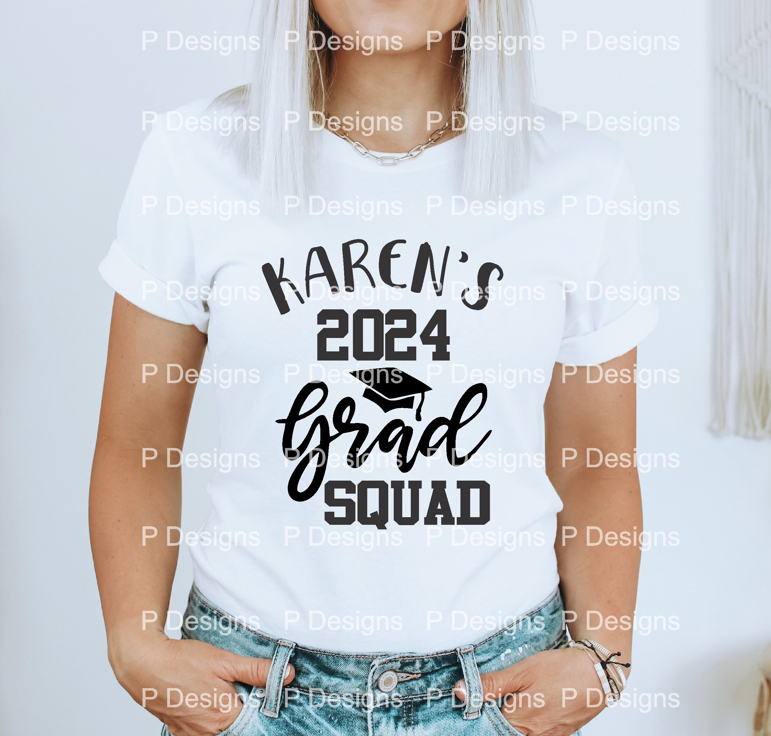 2024 Grad Squad Digital File. Personalized 2024 Grad Squad Png. Grad ...