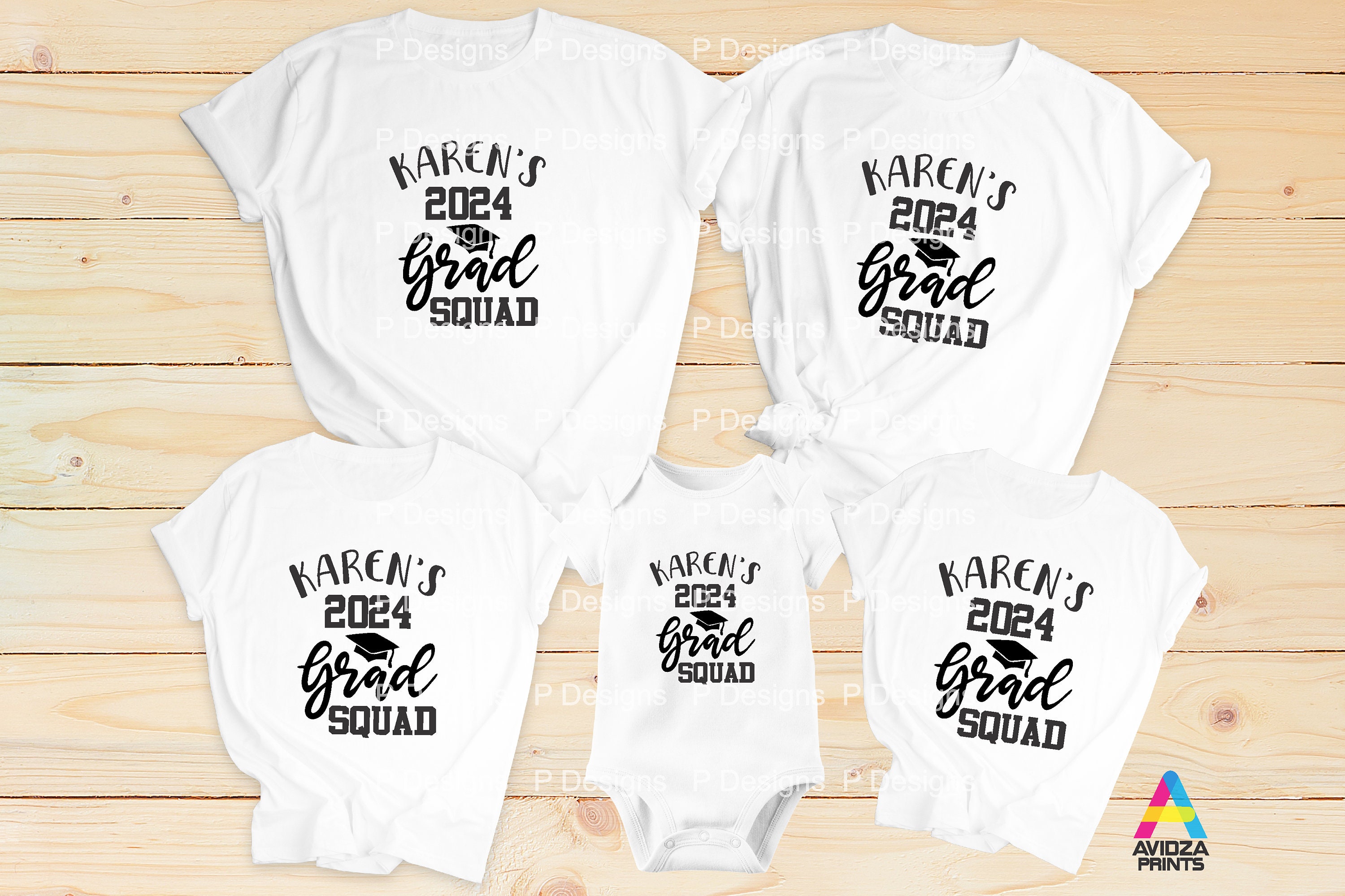 2024 Grad Squad Digital File. Personalized 2024 Grad Squad Png. Grad ...