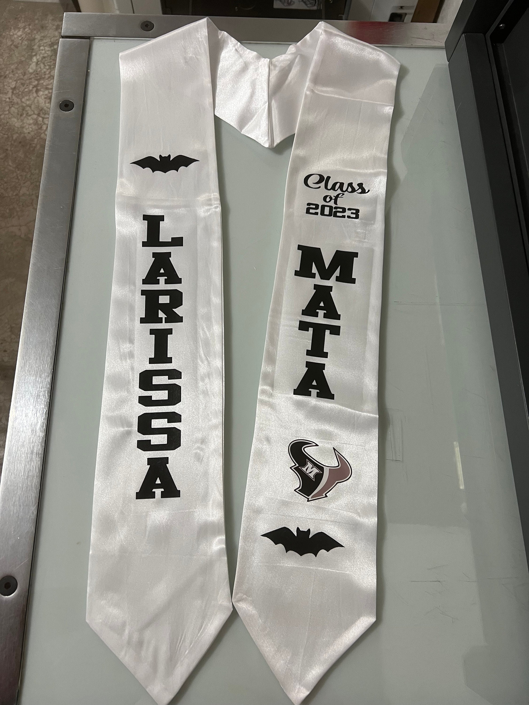 Custom Graduation Stole. Graduation Stole - Etsy