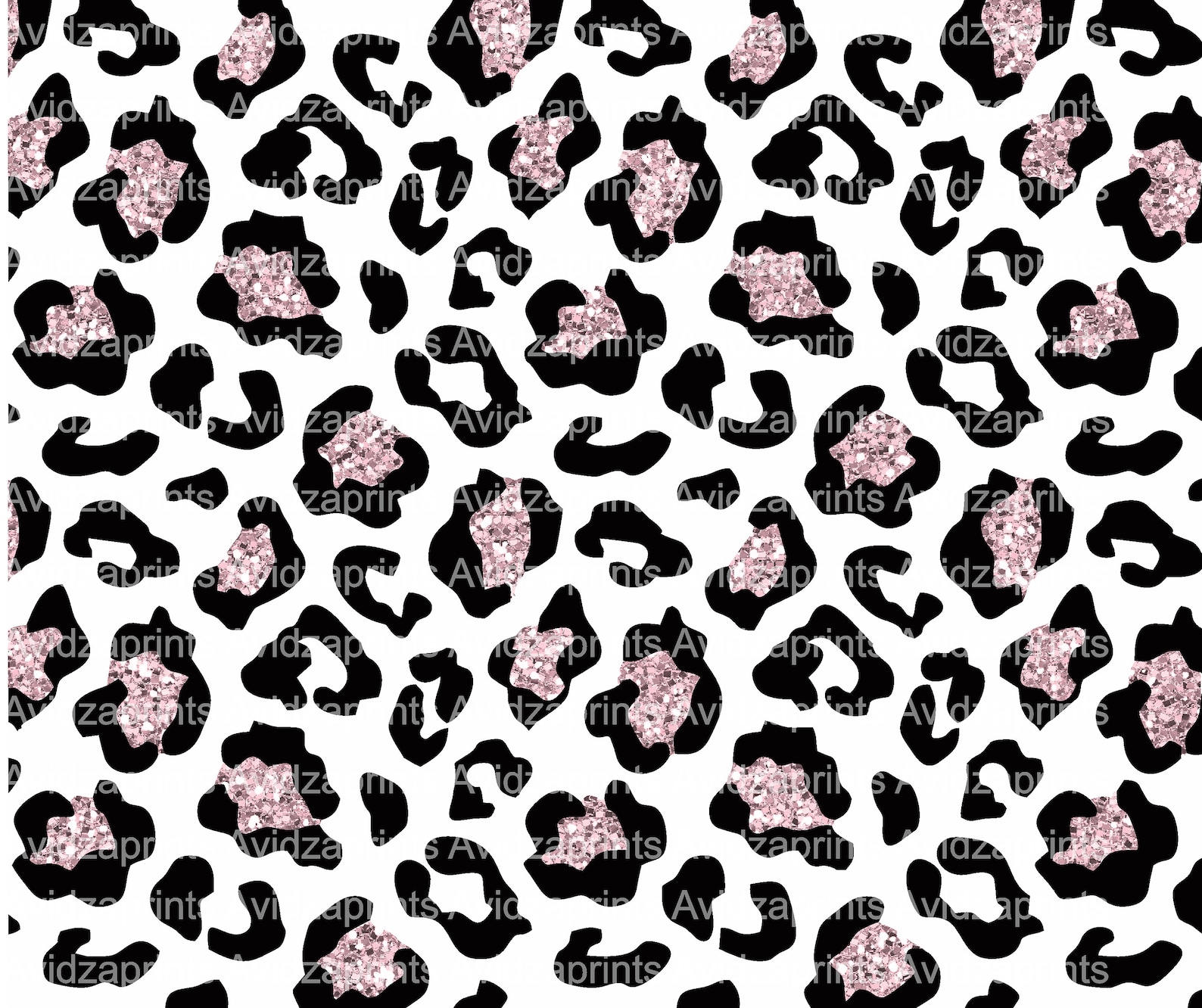 Cheetah Rose Gold Glitter Png - Etsy
