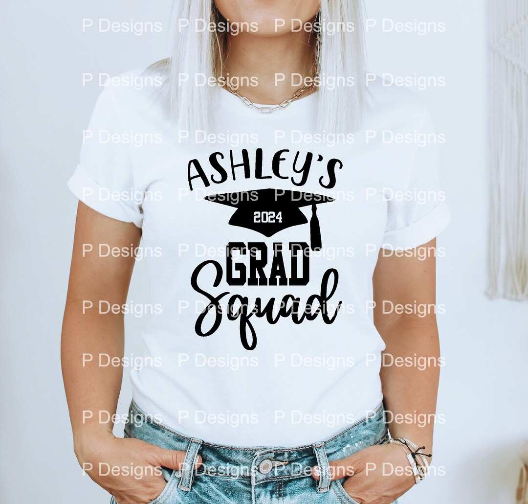 2024 Grad Squad Digital File. Personalized 2024 Grad Squad Png. 2024 ...