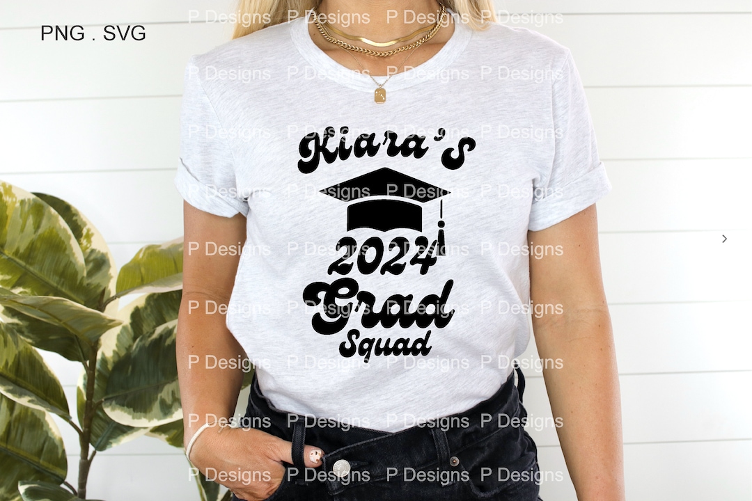 Retro Grad Squad File. Png and Svg - Etsy