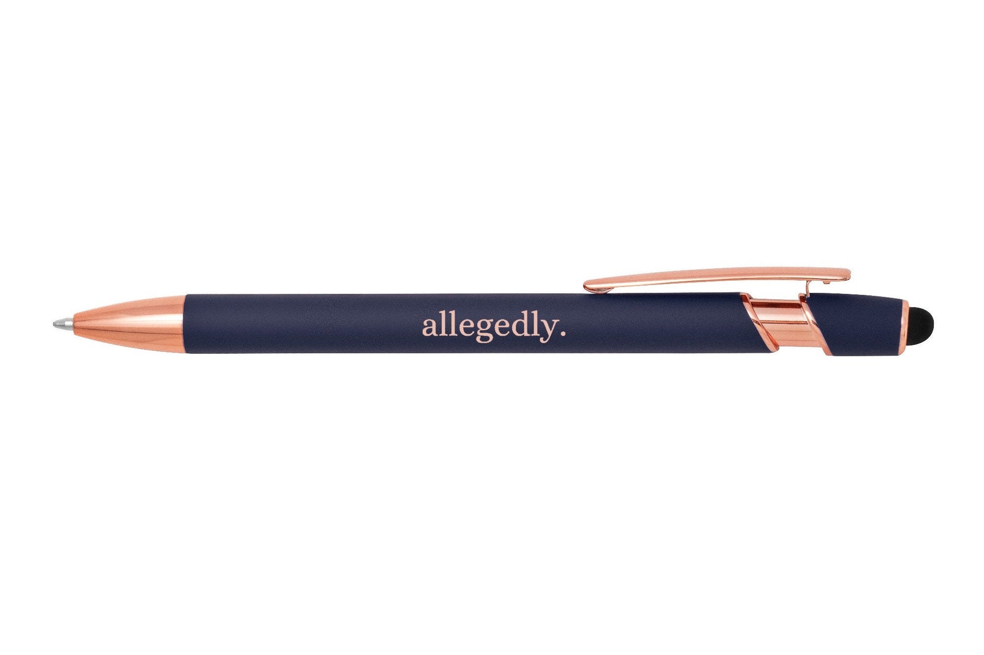 Allegedly Ballpoint Ink Pen - Attorney Lawyer Gift - Blue Ink - Etsy