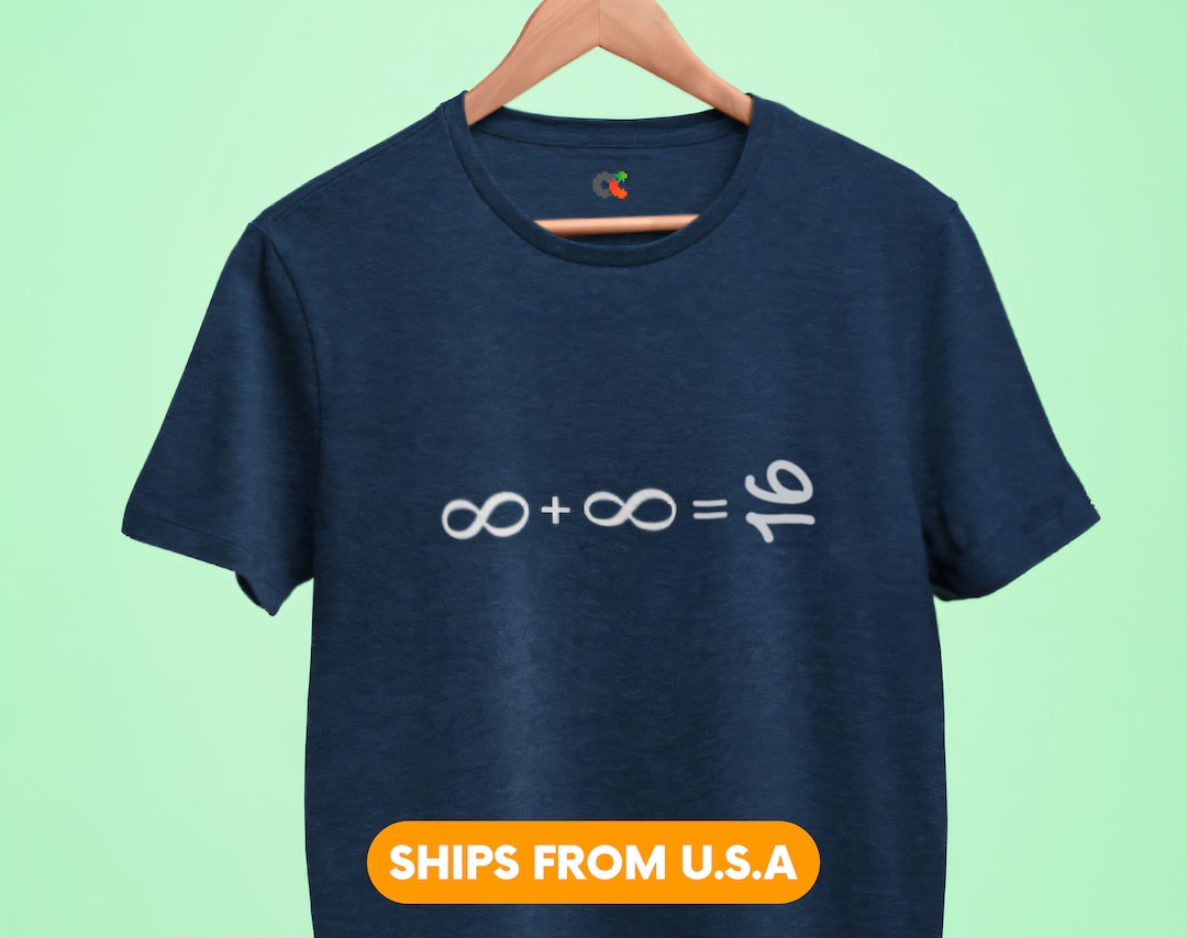 Infinity Math Equation T-shirt | Math Joke Tee Gift for Math Teachers ...