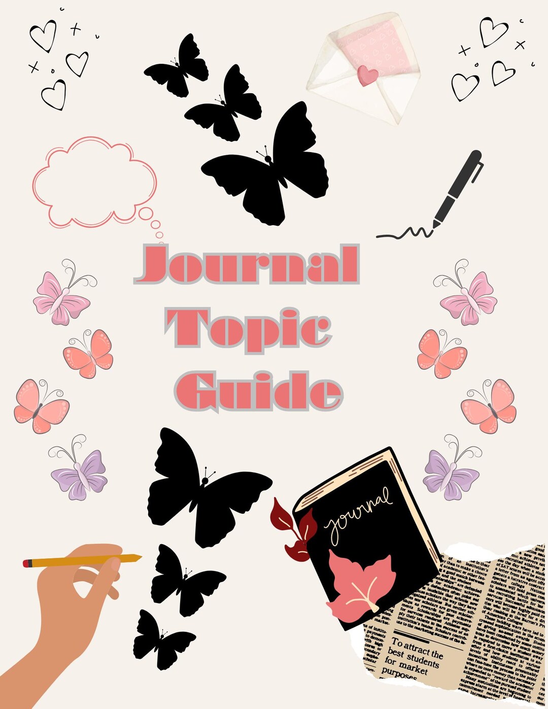 Journal Topic Guide 2025 - Etsy