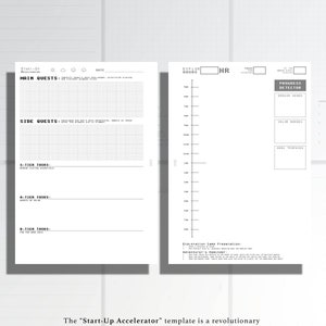 Yearly Planner Journal Daily Task Organize Goal Setting Template ...