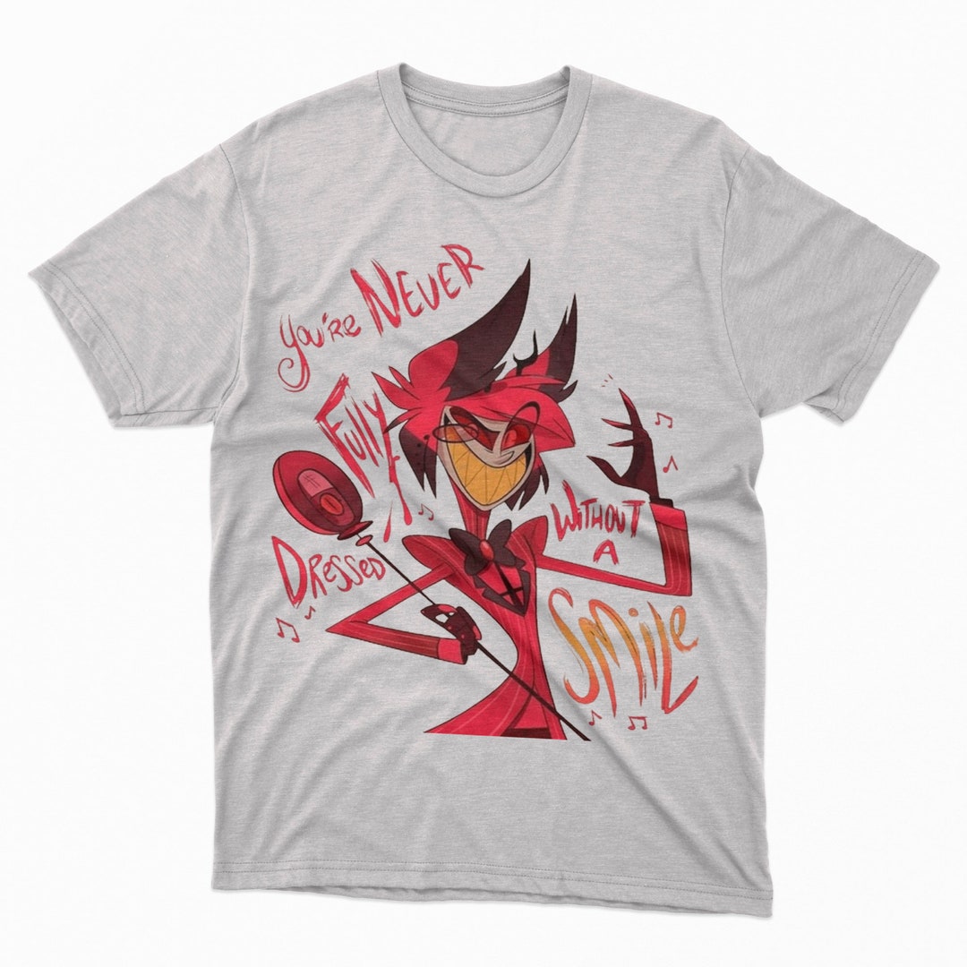 Sale Hazbin Hotel Alastor T-shirt, Men's and Women's Cartoon Merch ...