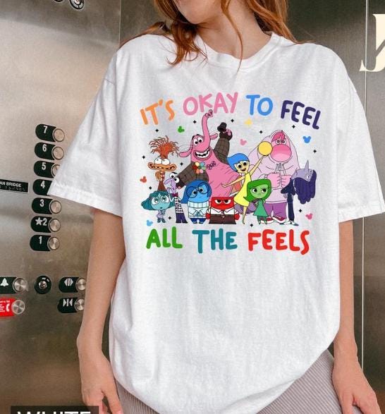 It's Okay to Feel All the Feels Png, Inside Out 2 Character Digital ...