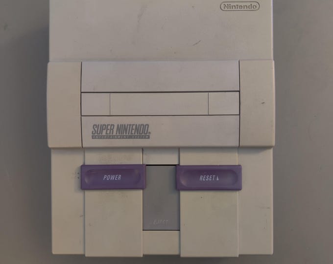 Super Nintendo SNES - Recap + Vertical Line Fix + Audio Balance Fix ...