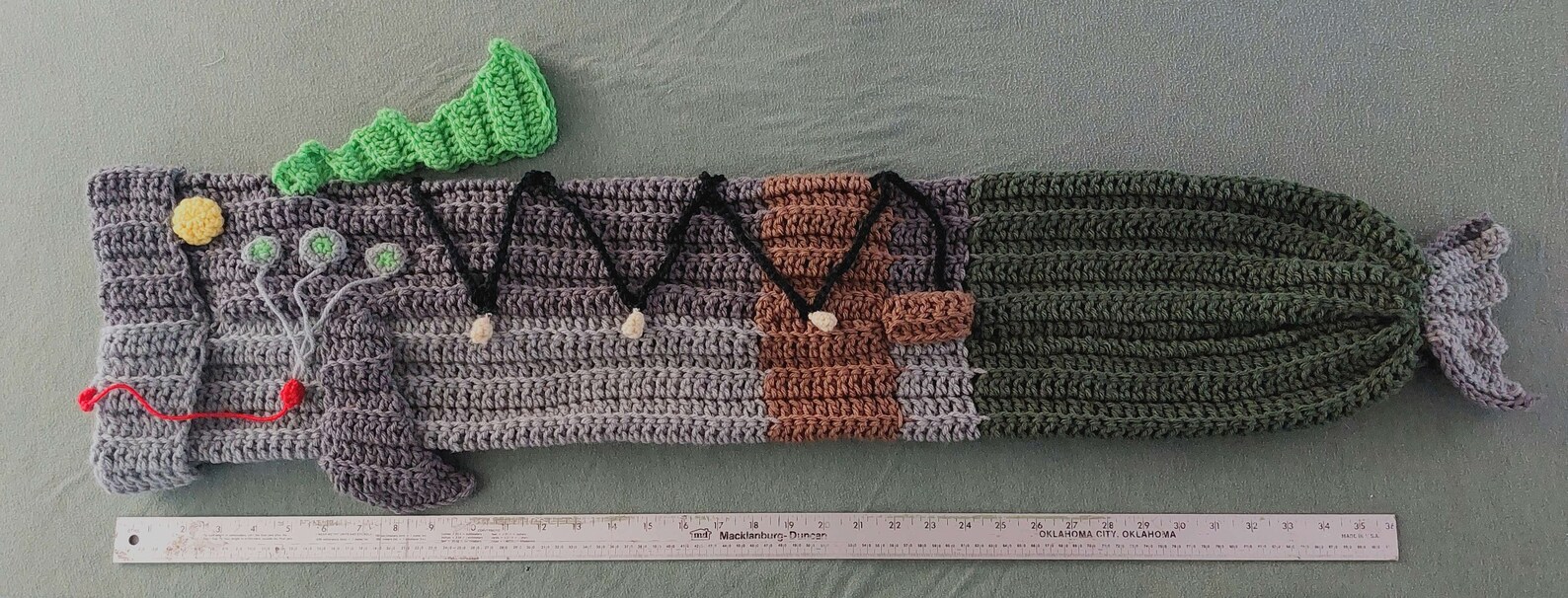 Horrorboros Crochet Beanie | Splatoon 3 | Salmon Run - Etsy