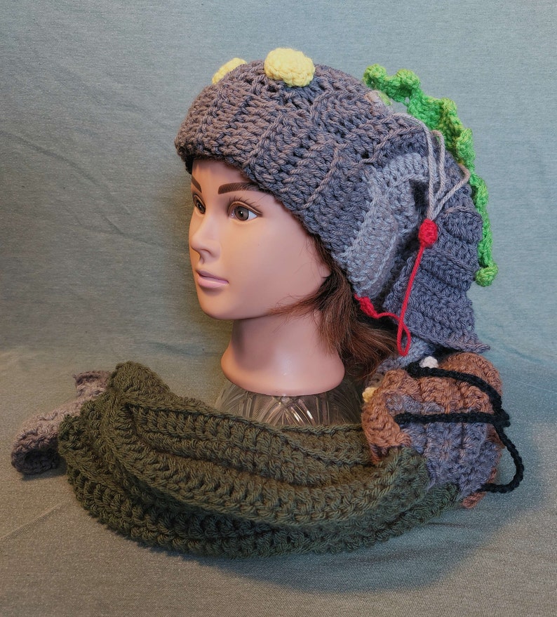 Horrorboros Crochet Beanie | Splatoon 3 | Salmon Run - Etsy