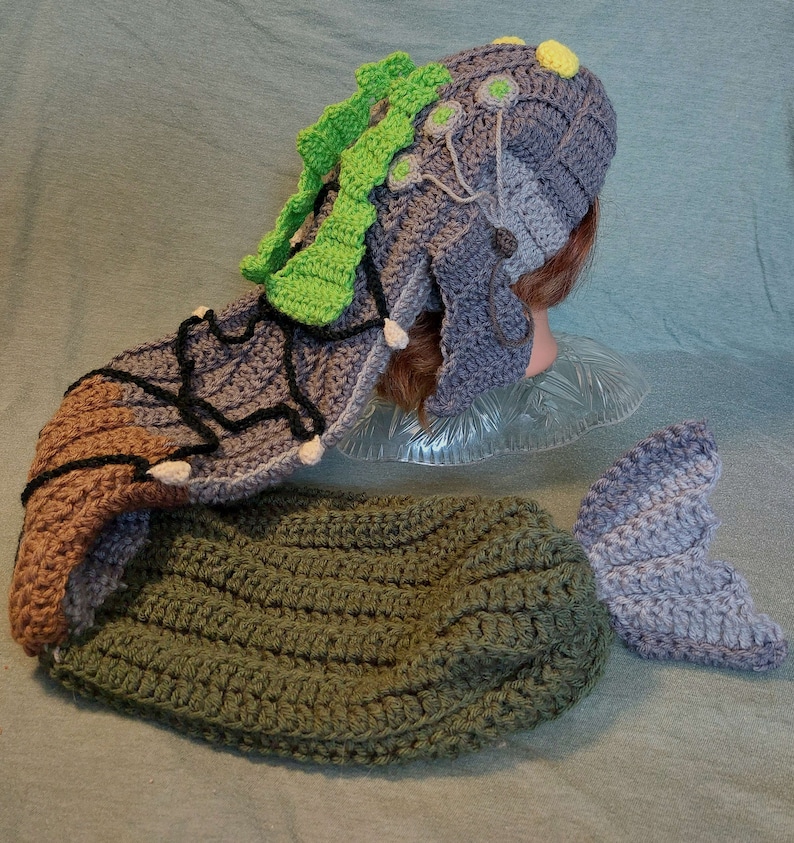 Horrorboros Crochet Beanie | Splatoon 3 | Salmon Run - Etsy