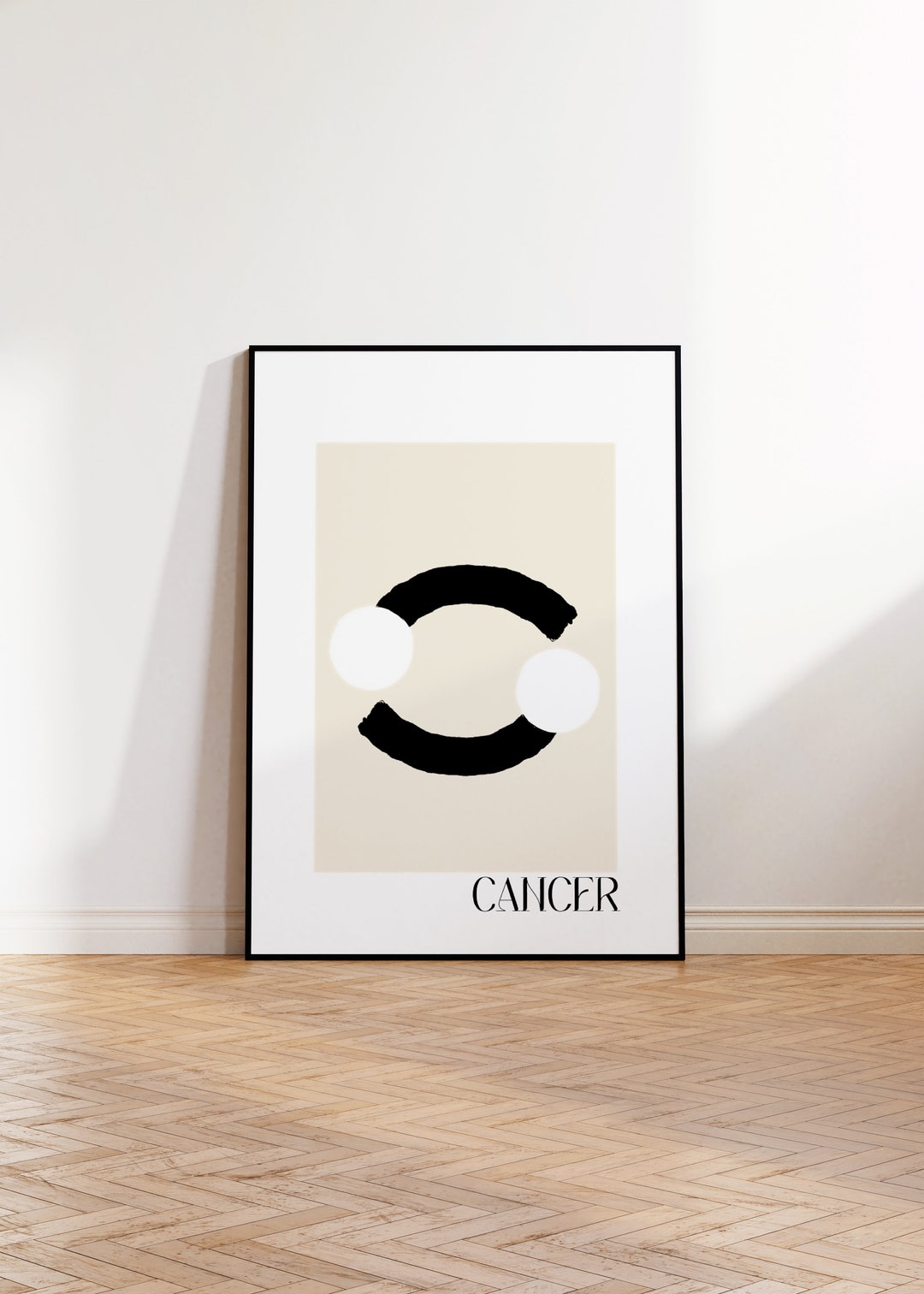Cancer Poster, Astrology Print, Star Sign Art, Modern Wall Art Decor ...