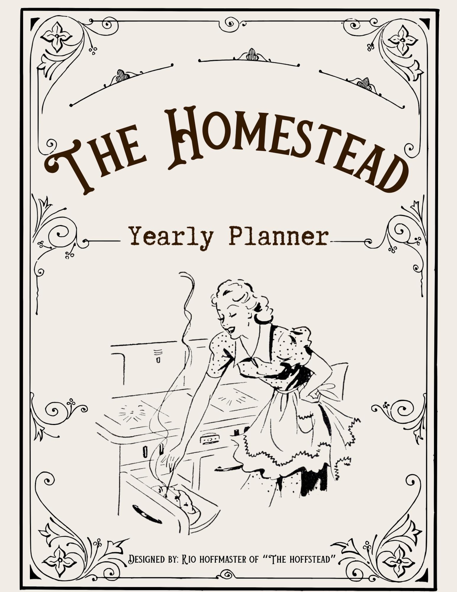 Printable Yearly Homestead Planner (digital) - Etsy