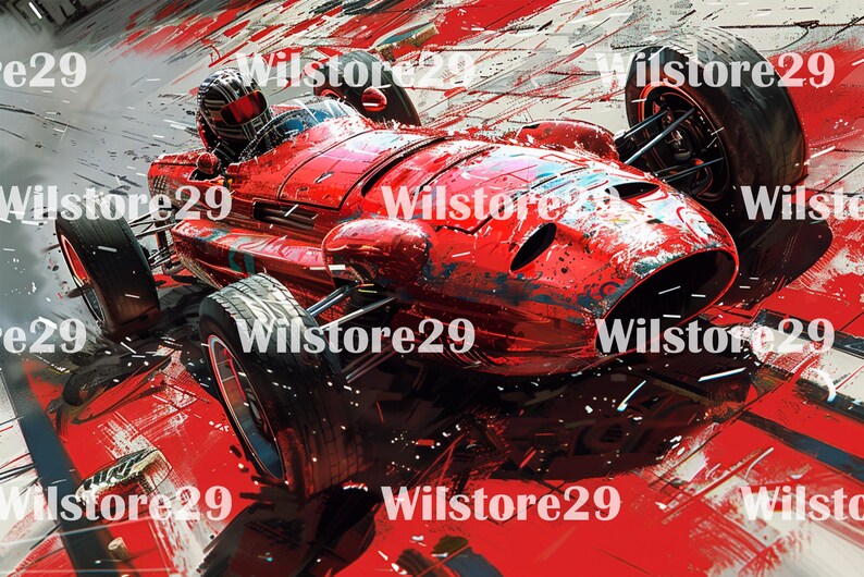 Red Cars Templates - Etsy