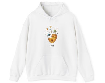 444 Angel Number Y2K Hoodie Pink - Etsy