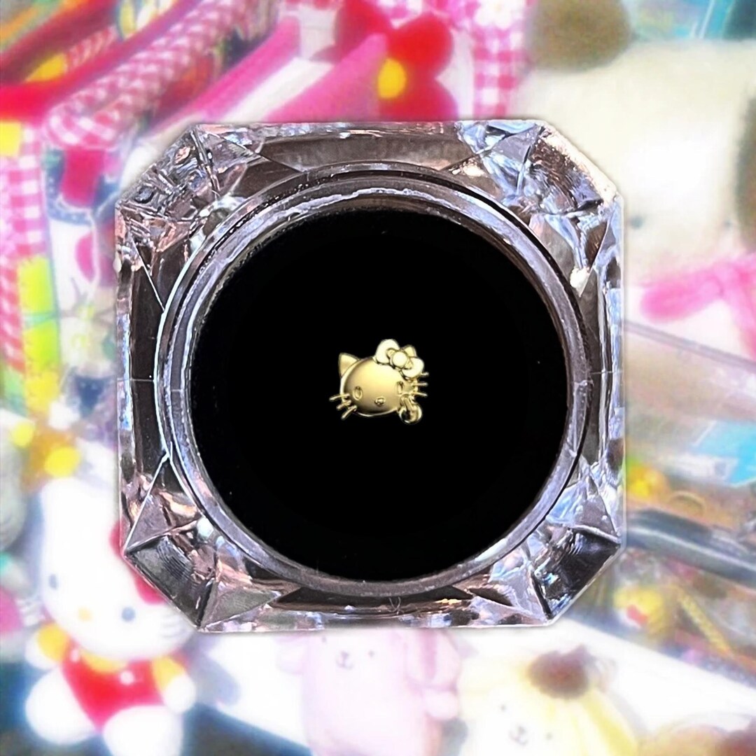 Gold Hello Kitty Tooth Gem Kit | 18k Gold Tooth Gem Jewellery Set DIY ...