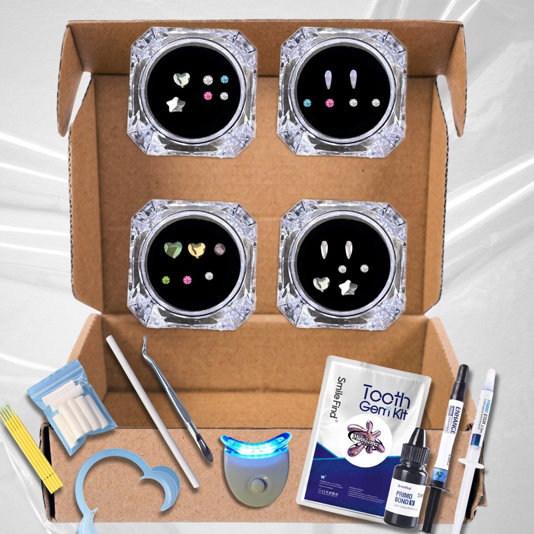 Colourful Swarovski Gems DIY Tooth Gem Kit | Swarovski Gems | Assorted ...