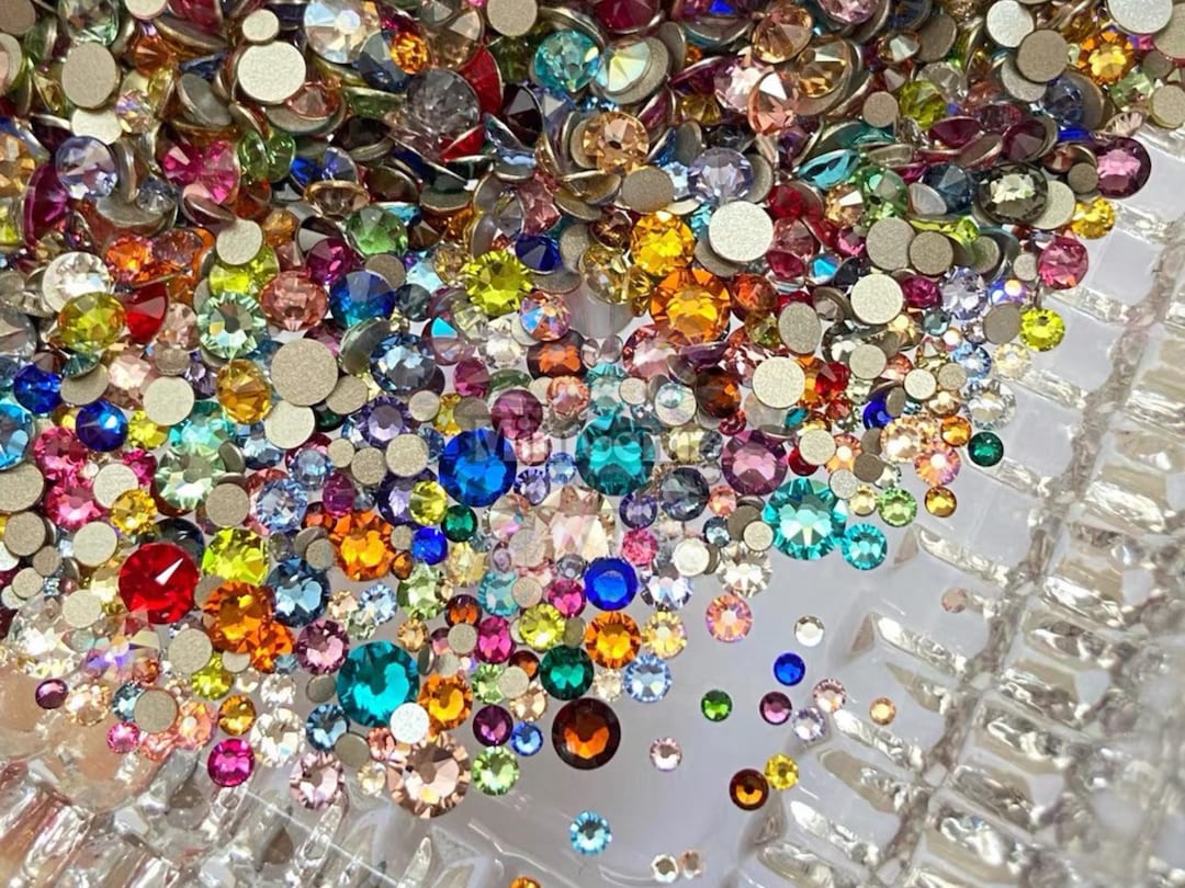 Mixed Colour Swarovski Tooth Gem | DIY Tooth Gem Kit | Swarovski Gems ...