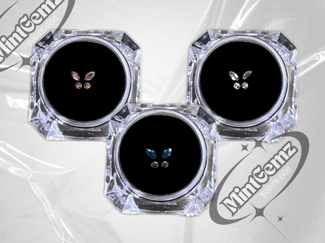 Butterfly Tooth Gem Kit | Tooth Gem Jewelry Set DIY Tooth Gem Swarovski ...