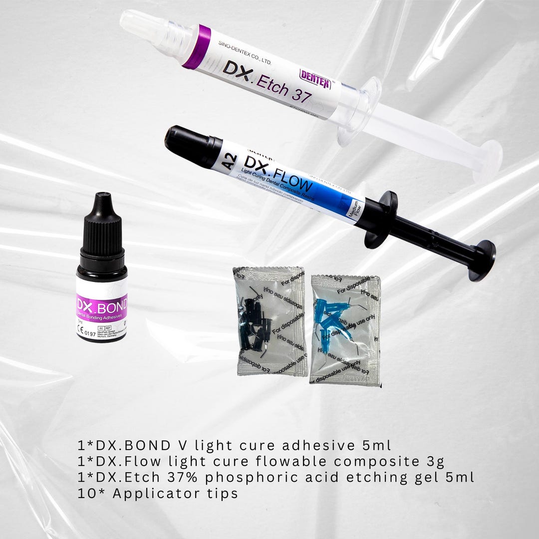 Professional Tooth Gem Adhesive Glue Kit With UV Glue, Gel and Bonding ...