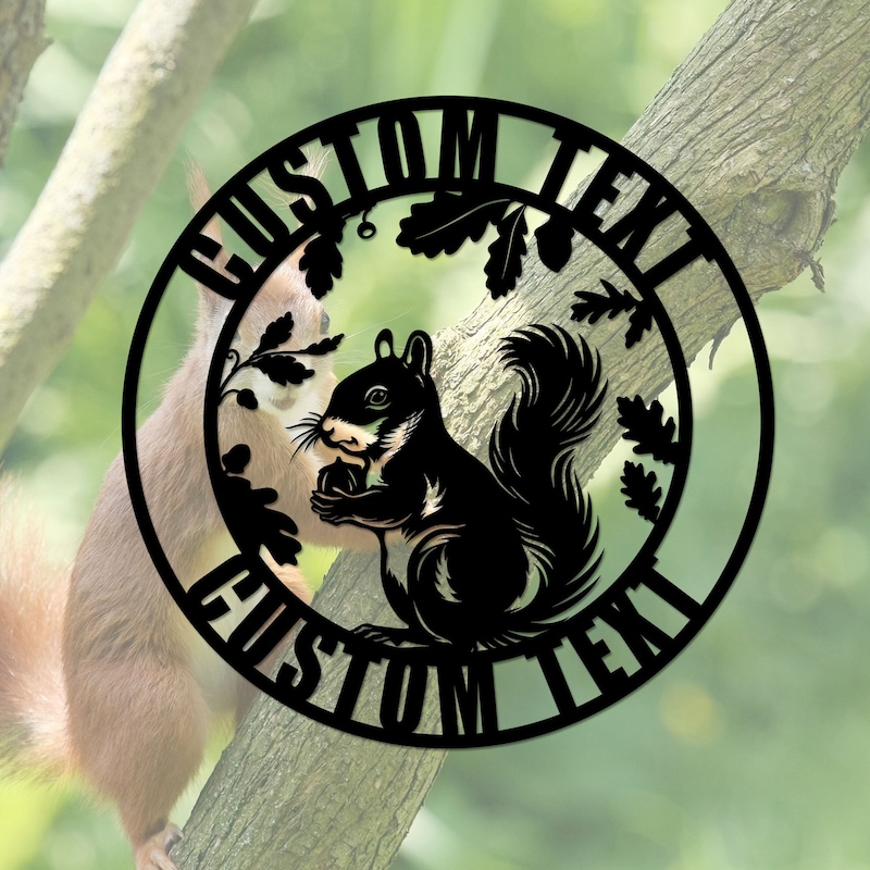 Squirrel Decor - Etsy