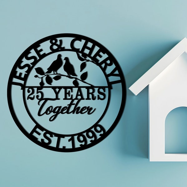 Wedding Anniversary Metal - Etsy UK