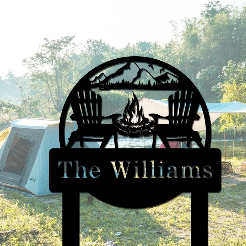 Personalized Camping Signs - Etsy