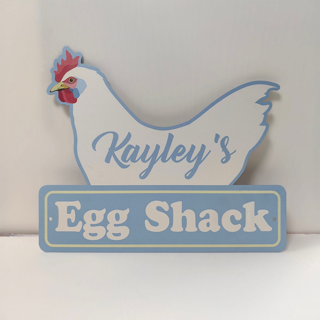 Custom Chicken Shack Sign, Chicken Coop Sign, Chicken Coop Decor, Hen ...