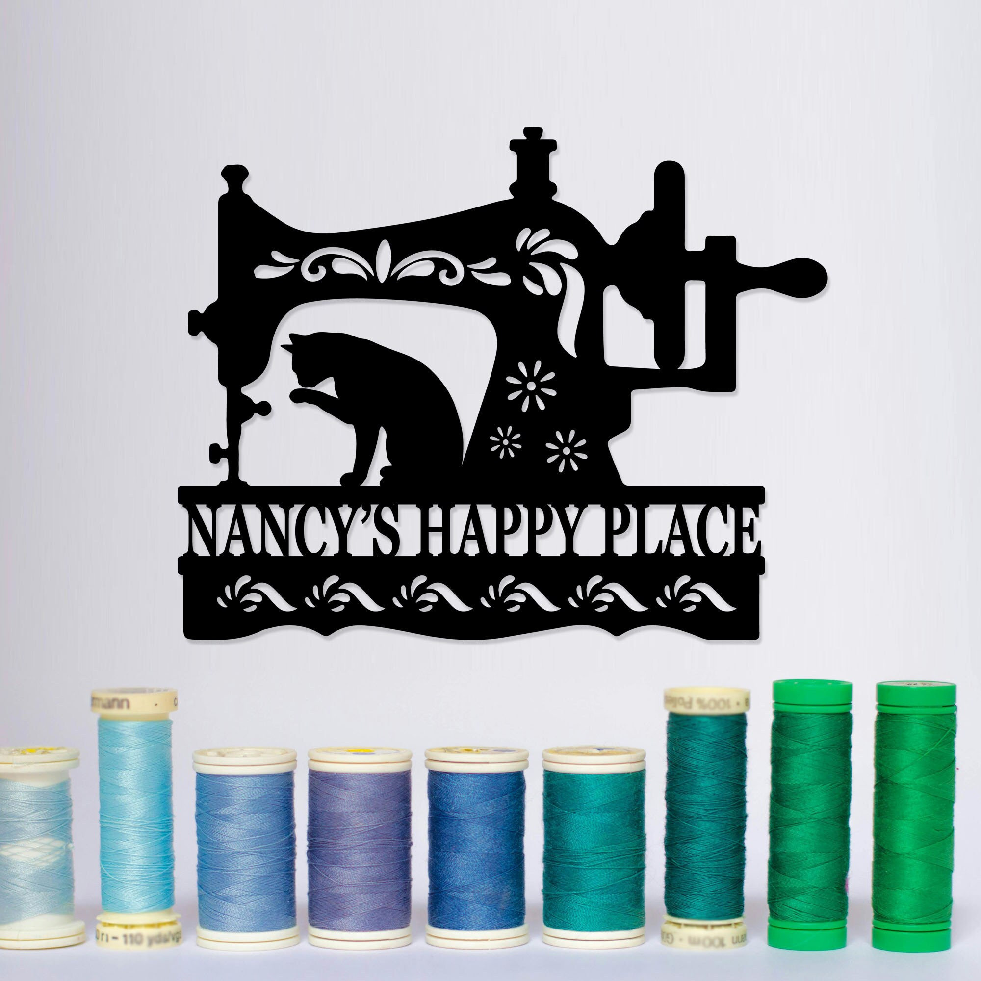 Custom Quilting Sign, Sewing Machine Sign Personalized , Sewing Room ...