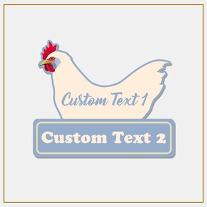 Custom Chicken Shack Sign, Chicken Coop Sign, Chicken Coop Decor, Hen ...