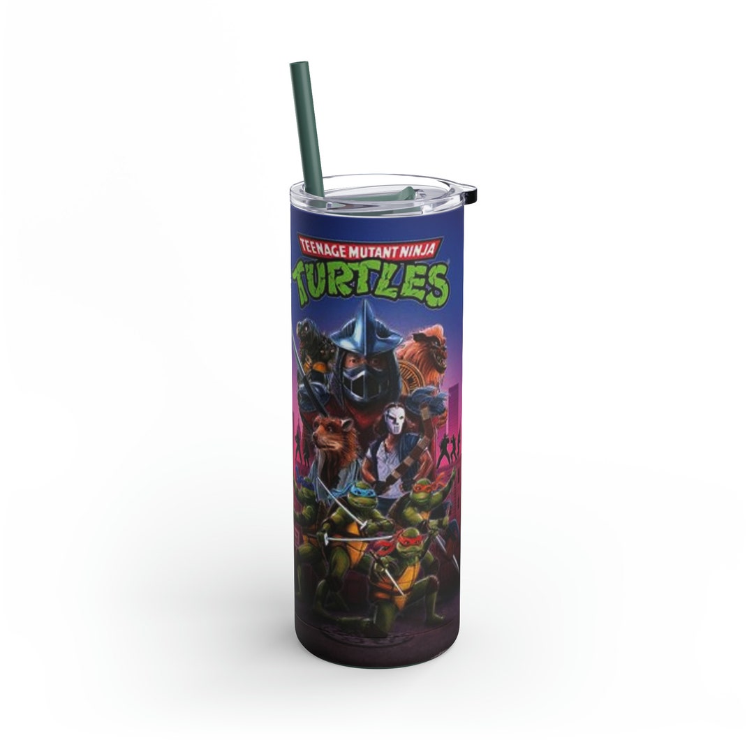 Teenage Mutant Ninja Turtles Maars Maker Skinny Matte Tumbler, 20oz ...